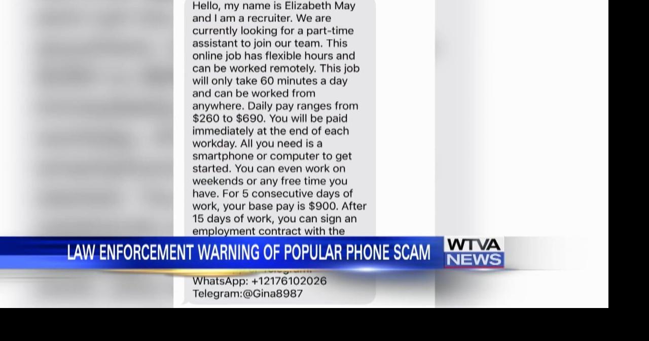 Law enforcement warning the public about popular phone scam | Video ...