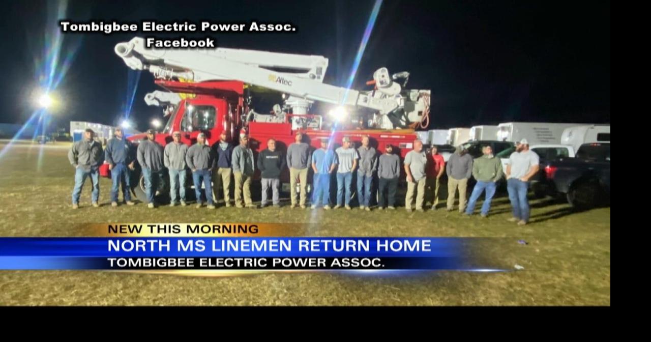 Linemen return home after assisting with Hurricane Helene recovery ...