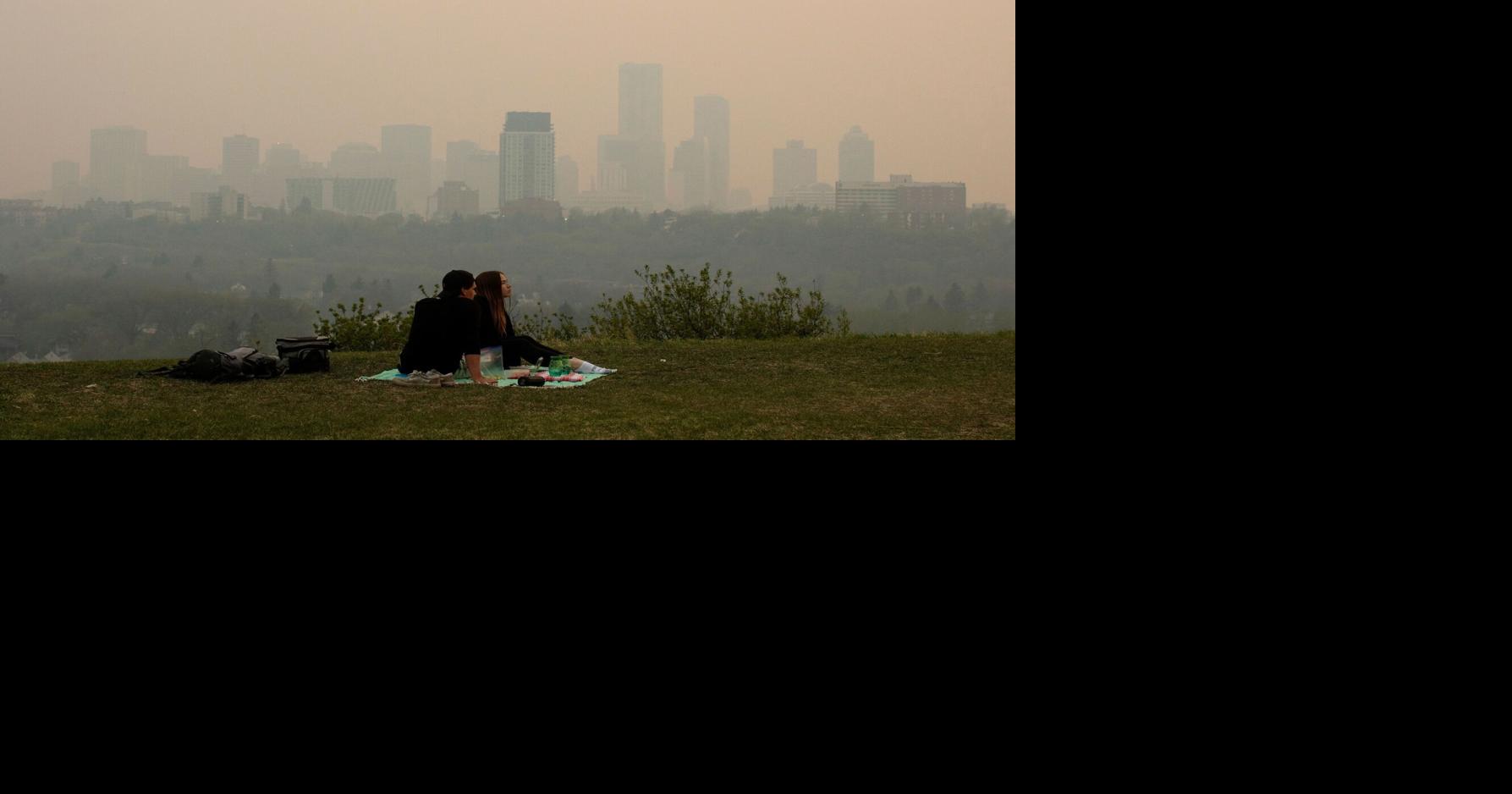 Dozens Of Blazes Burning In Canada Are Sending Smoke To The Us Two