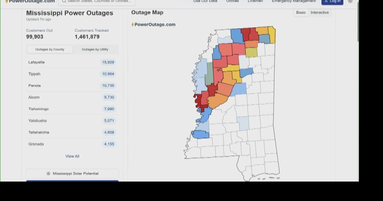 Interview: Mayor of Baldwyn shares update on power outages impacting ...