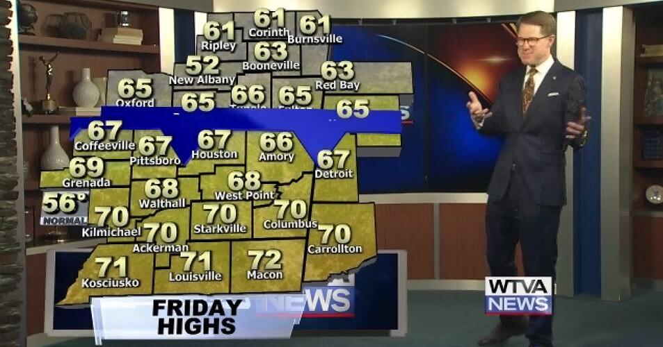 More of the same old, same old across our area over the next several ...