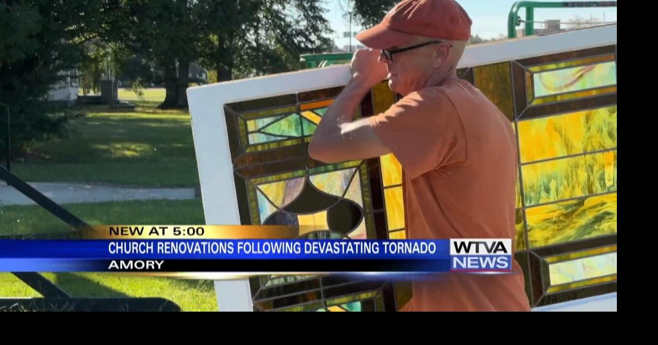 Replacement stained glass windows delivered to historic church in Amory ...