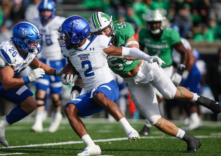 Marshall football: Herd caps regular season with 28-23 comeback win ...