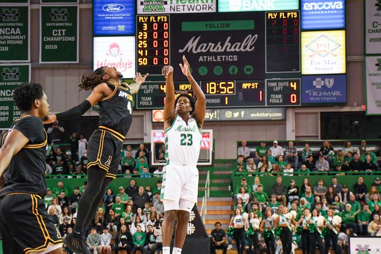 Marshall beat App State 75-57 on senior night | Marshall University ...