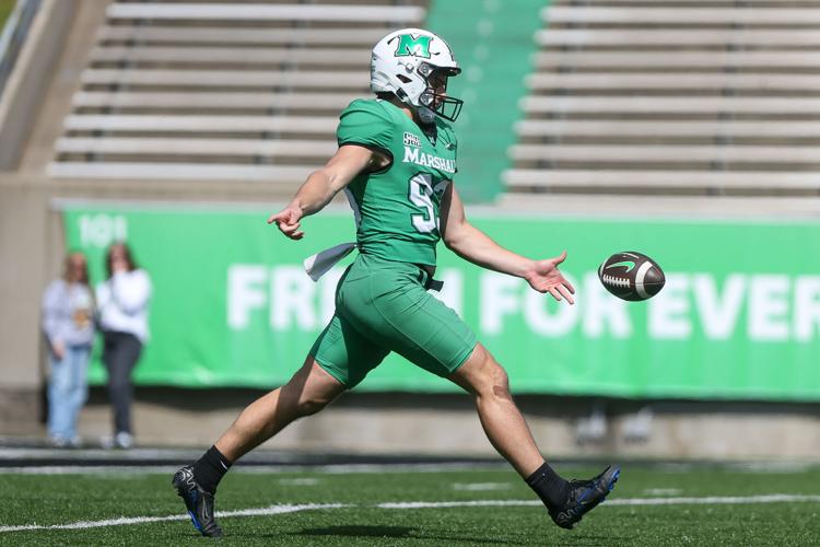 Marshall plays 2025 spring football game in front of 10,000 | Marshall ...