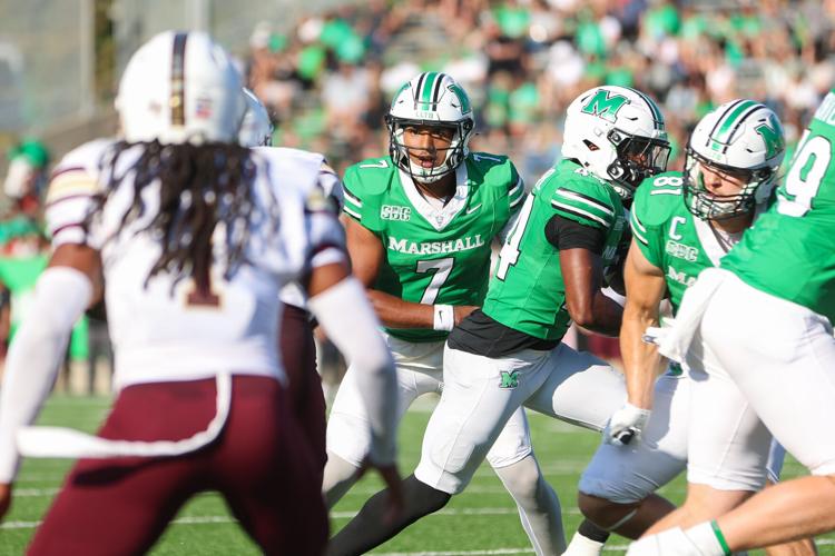 Marshall wins 2OT homecoming scrap with Texas State, 40-37 | Marshall ...