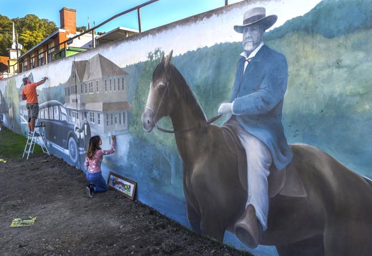 PHOTOS: Mural in Gassaway pays homage to city's history | Galleries ...