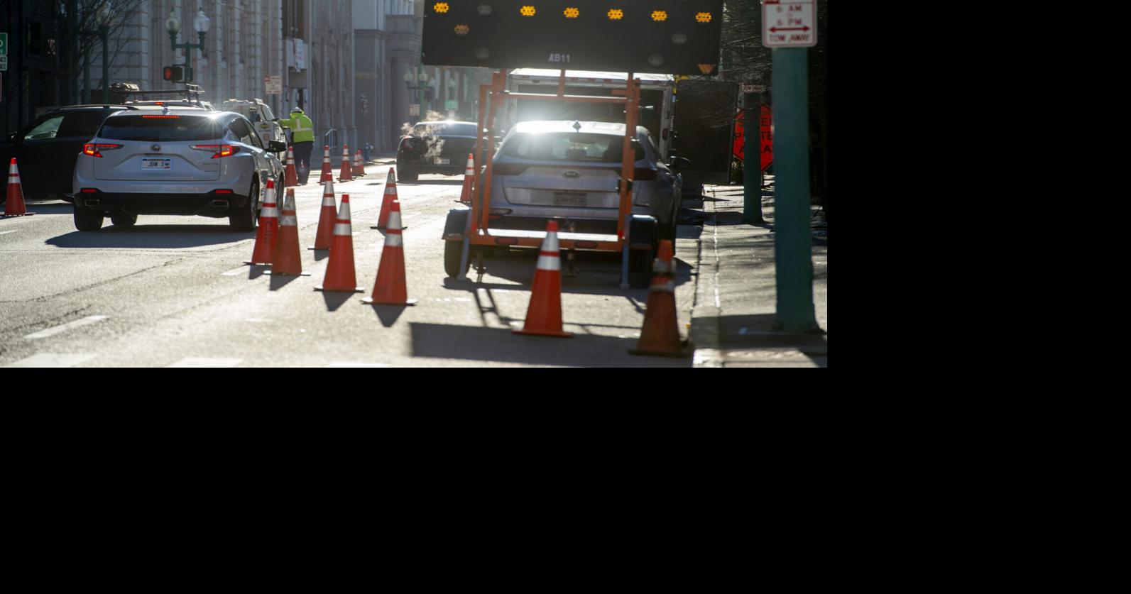 Lane closures, construction on Virginia St., Charleston WV | Kanawha ...