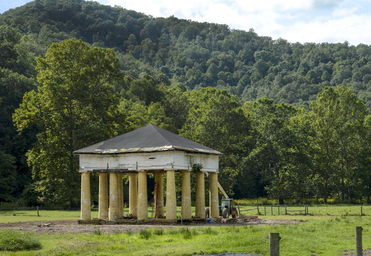 Work to restore last, lonely remnant of 1834 mineral spa resort ...