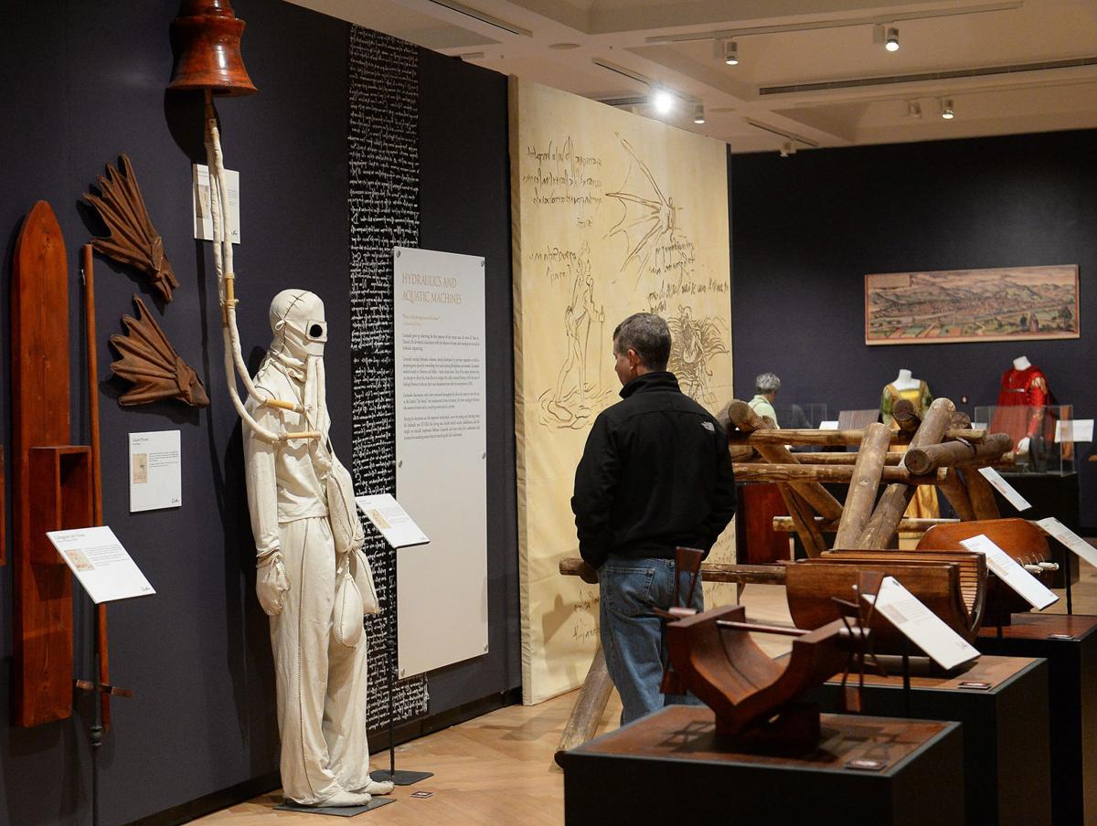 'Da Vinci Inventions' exhibit opens at Clay Center | Arts ...