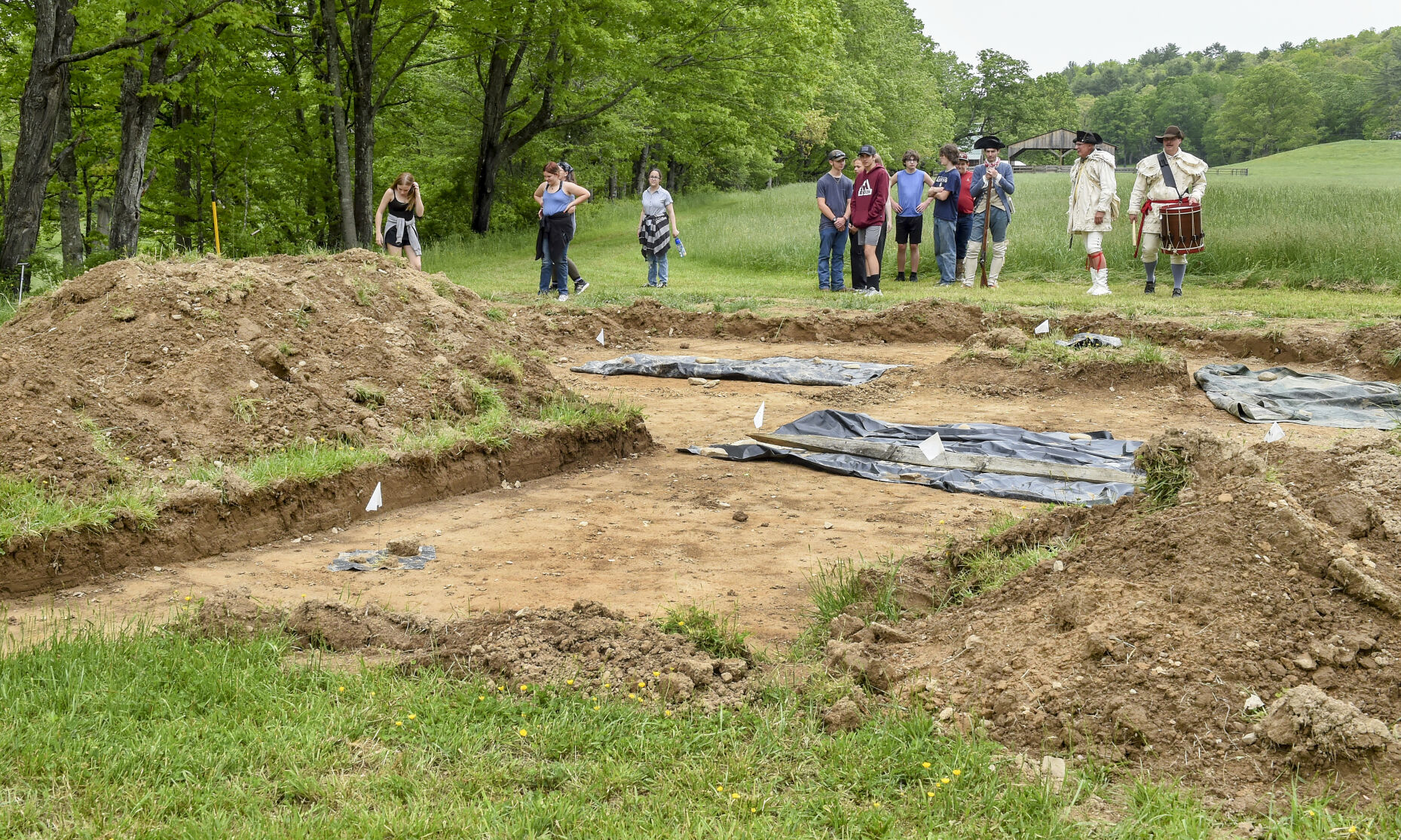 Fort Warwick archaeological dig in Greenbank, Pocahontas WV | News ...