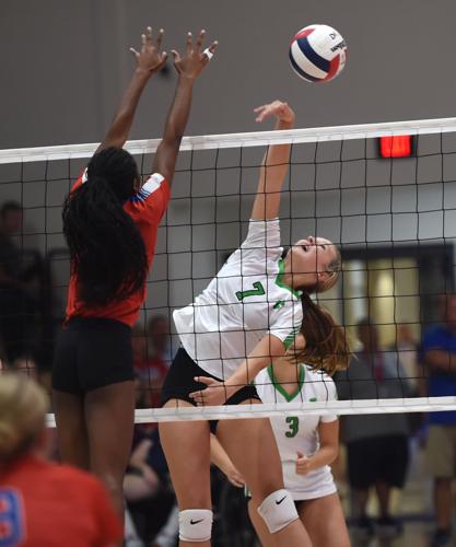 Prep volleyball: Ahaziah Smith helps Hoover spike Charleston Catholic ...