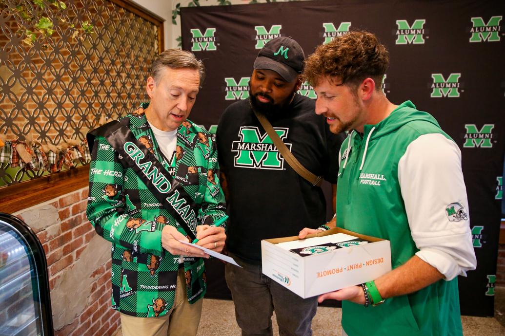 Wheel of Fortune's Jim Thornton and Marshall University fans | News ...