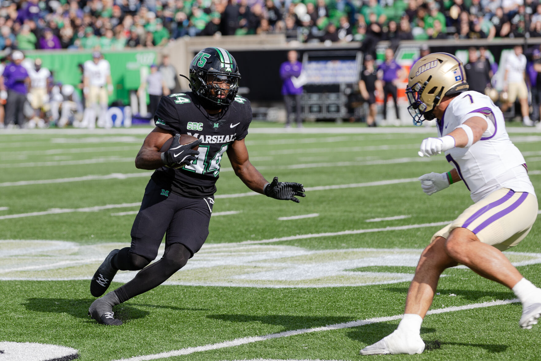 Goal shifts to bowl after Herd's loss to James Madison | Marshall ...