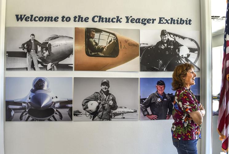 Chuck Yeager exhibit opens in Charleston airport's observation area ...