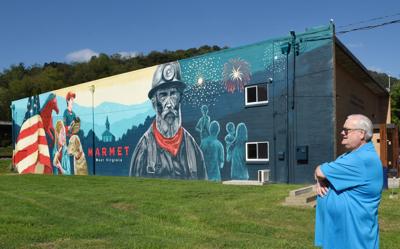 Marmet WV history preserved in new Blake Wheeler mural | Kanawha Valley ...
