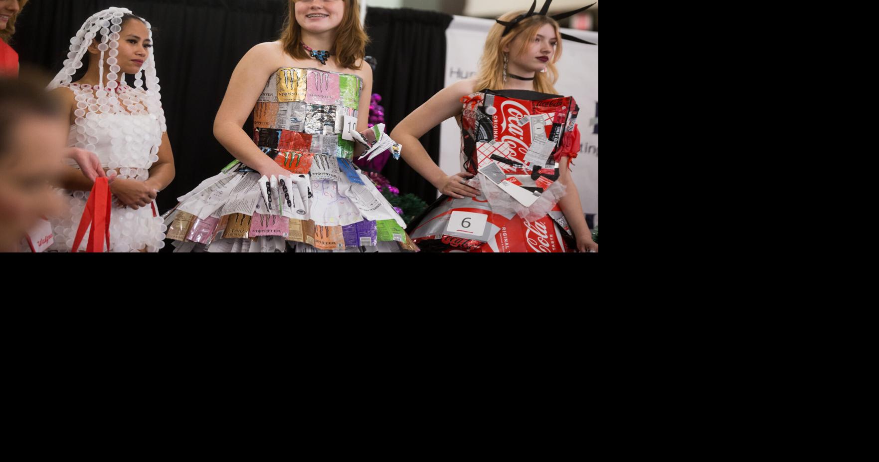 Upcycling in style: Contestants craft with scraps for annual ReFashion ...