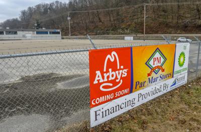 Par Mar building convenience store near South Side Bridge | Kanawha ...
