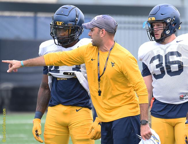 WVU football: Koonz brings high energy to work with special teams | WVU ...
