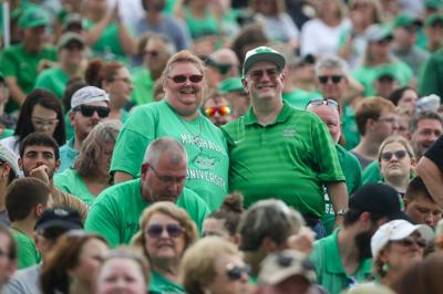 Marshall football: Stigalls enjoy thrill of the stands | Marshall ...