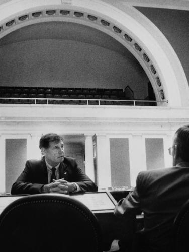 Flags lowered to honor ex-legislators Legg, Susman | News ...