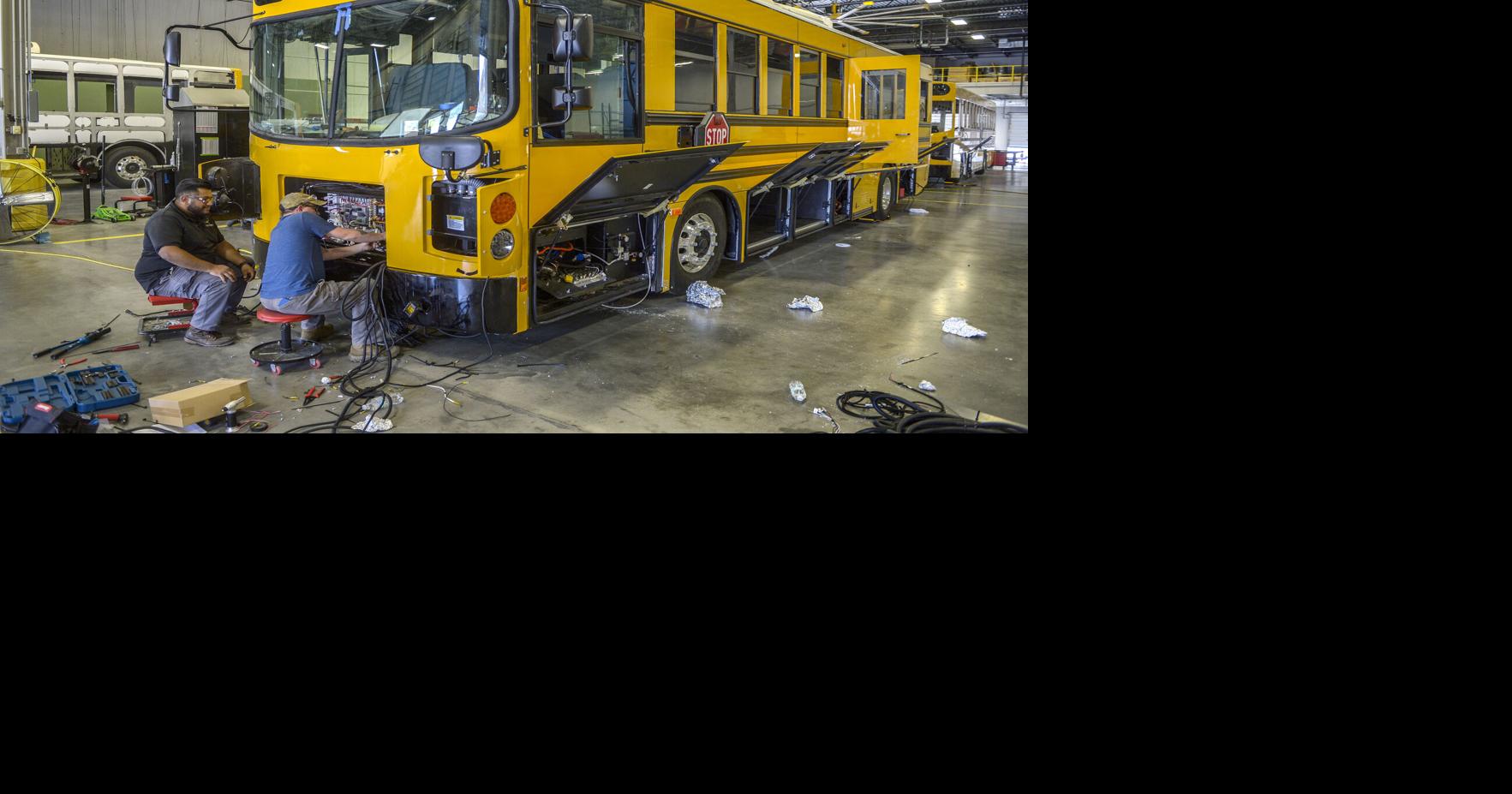 GreenPower working on W.Va.'s first Mega Beast EV school bus | Business ...