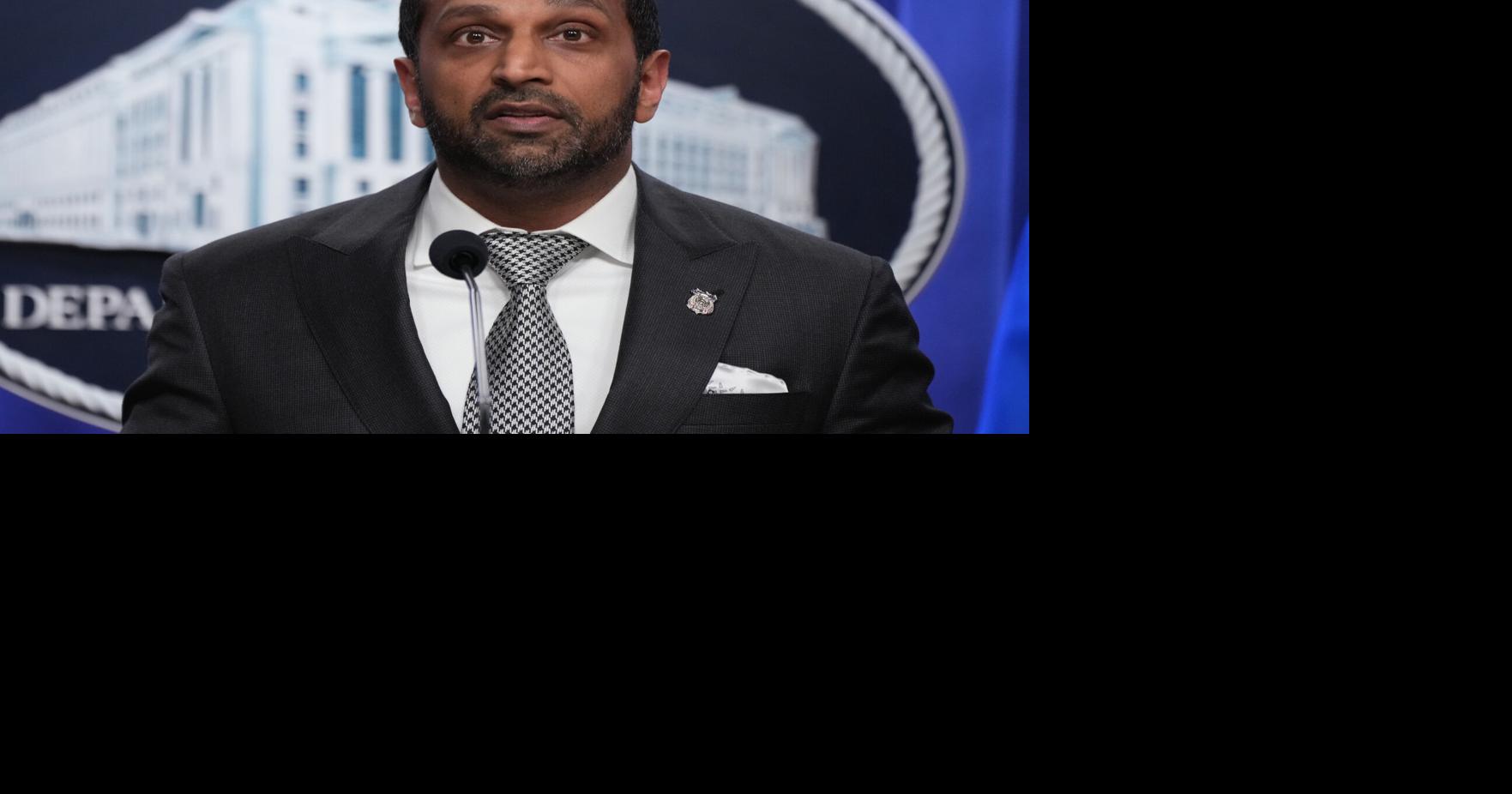Guest editorial: Time for Trump to fire Kash Patel | Editorial ...