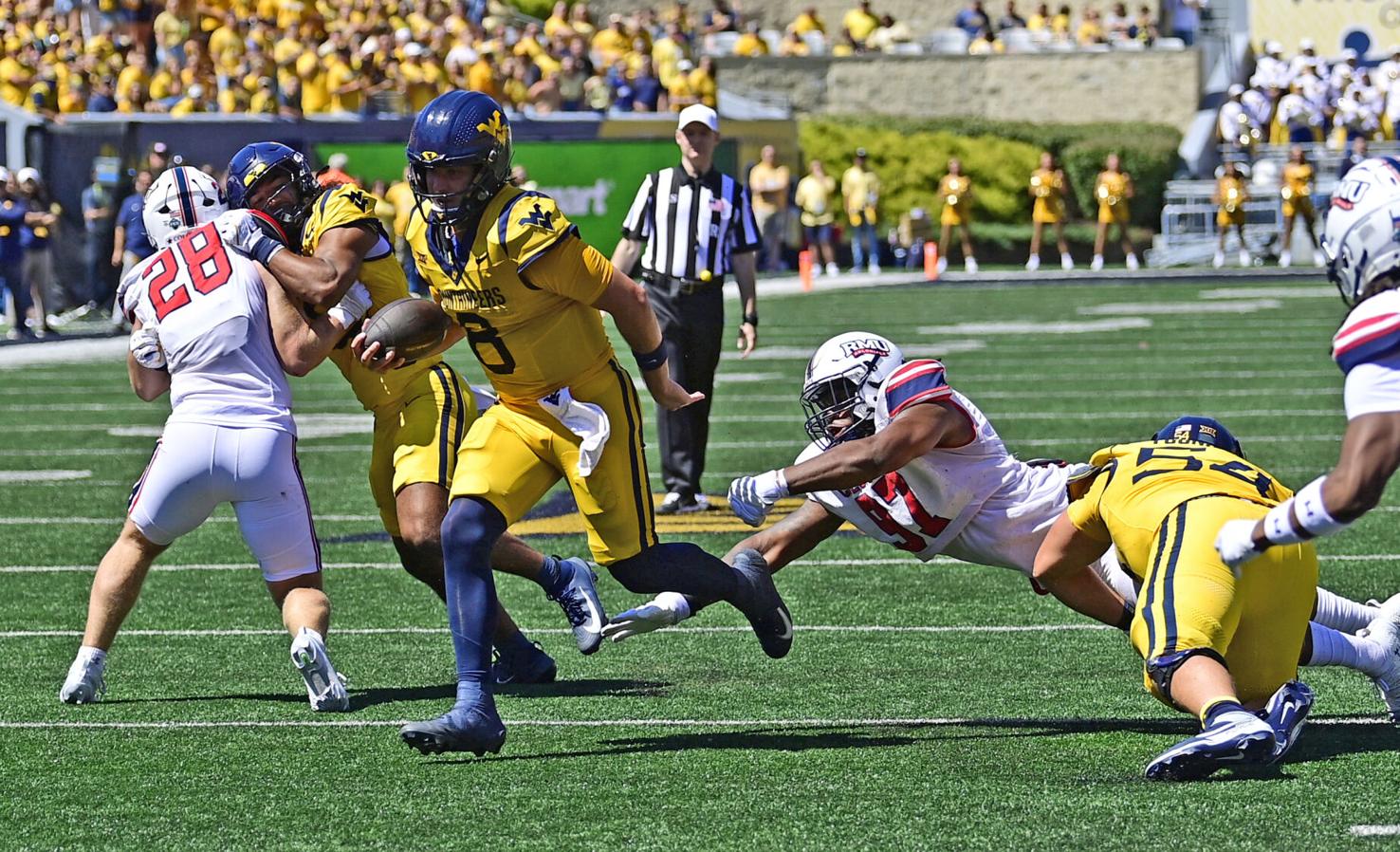 QB Marchiol out for season, expected to enter portal | WVU ...