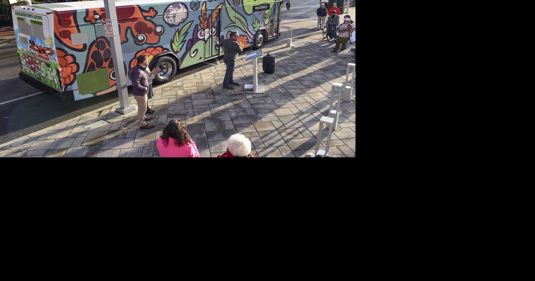 3 students decorate newest KRT Artbus for Charleston routes | Kanawha ...