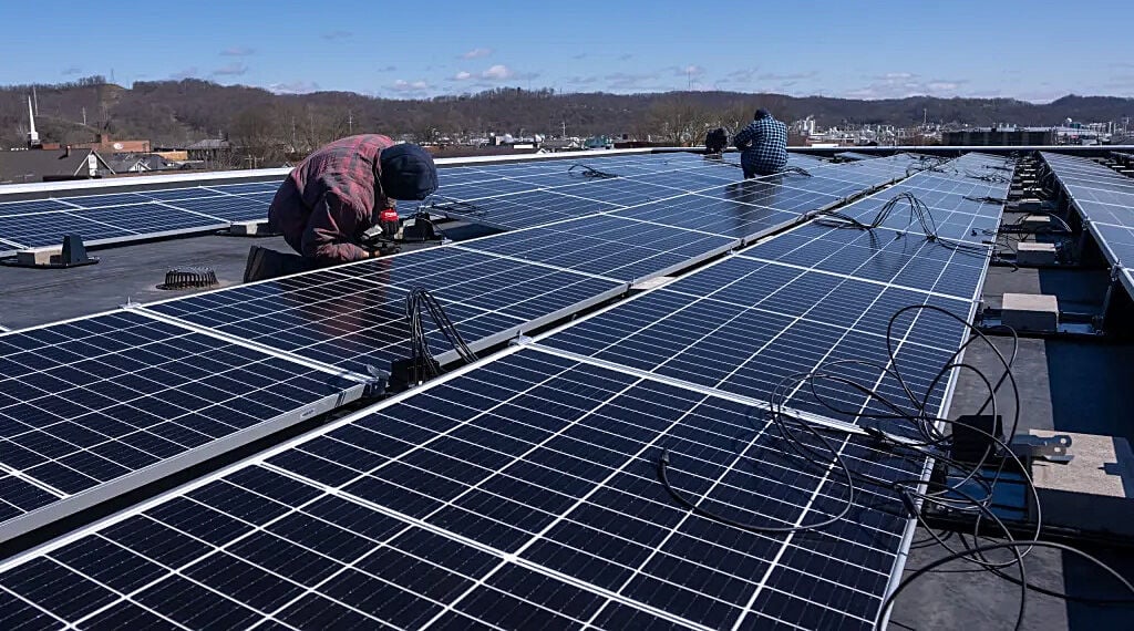 Solar panel installation | | wvgazettemail.com