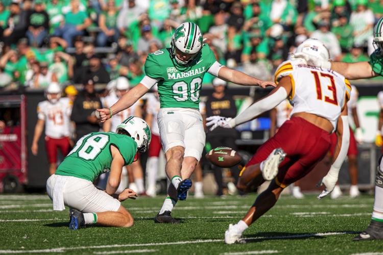Marshall football coach Jackson White building special teams | Marshall ...