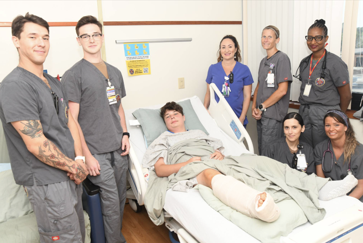 WV teen, Blayne Brown, home recovering after NC shark attack | News ...