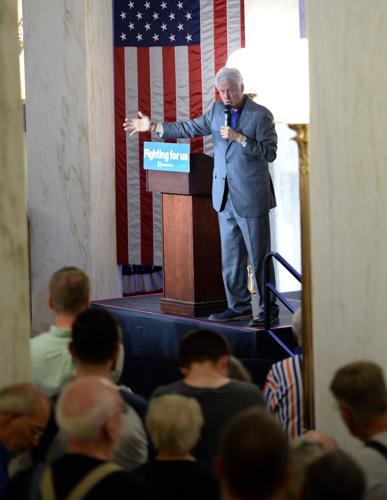 Bill Clinton sees protesters in Logan, adoration in Charleston ...