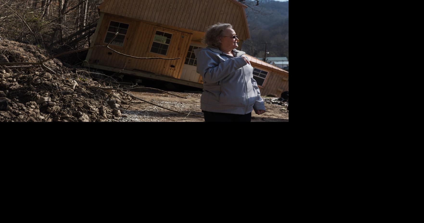Kanawha woman struggles after mudslide destroys home | Kanawha County ...