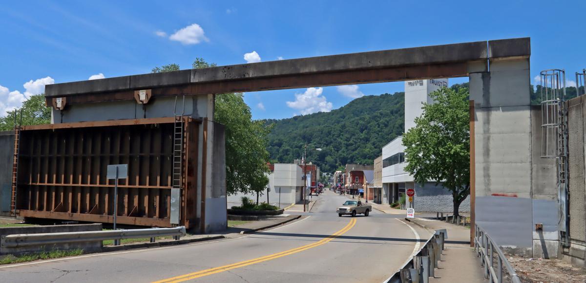 Flood gate and wall, Williamson | | wvgazettemail.com