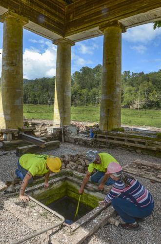 Work to restore last, lonely remnant of 1834 mineral spa resort ...