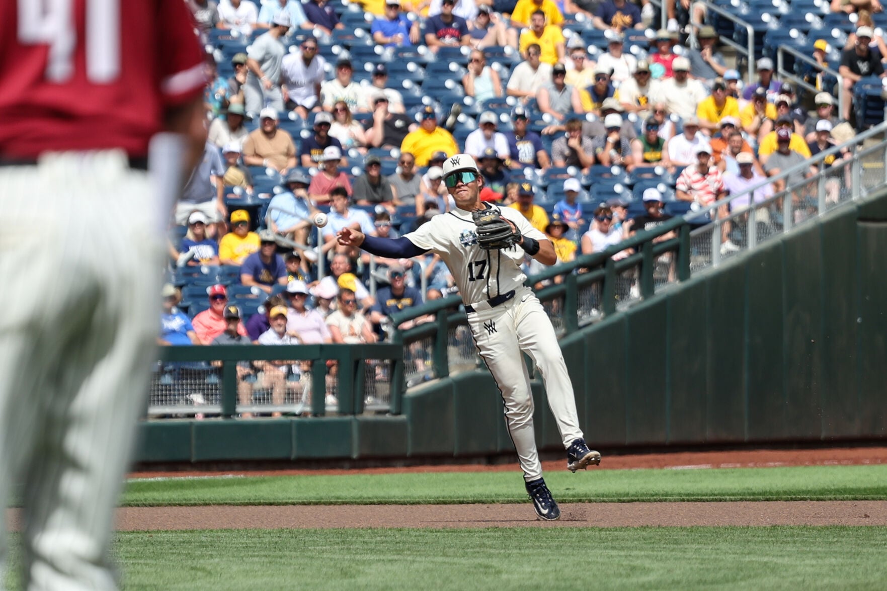 Photos: West Virginia, Troy open Men's College World Series | Galleries ...