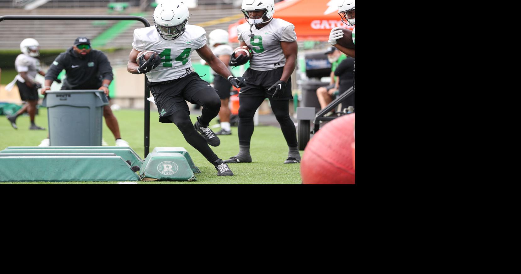 Antwan Roberts 'looking great' among running backs stable | Marshall ...