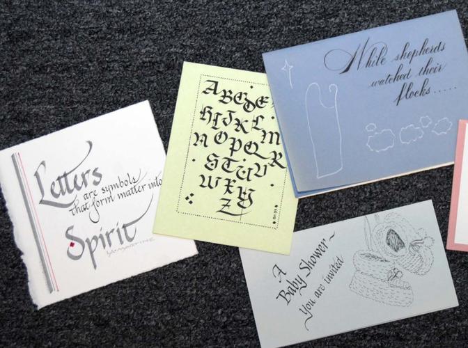 Calligraphers Guild teaches ‘art of beautiful writing’ | Metro Kanawha ...