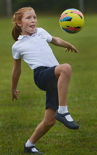 Mother and daughter soccer practice at Edgewood | News | wvgazettemail.com
