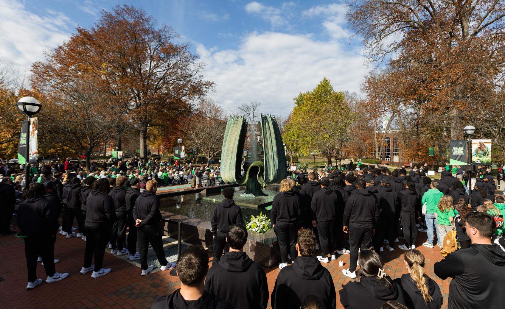 2025 Marshall Memorial Fountain Ceremony for 1970 crash | News ...