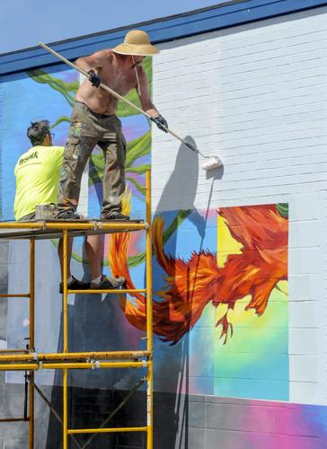 Recovery Point Charleston reveals path of recovery mural | Kanawha ...