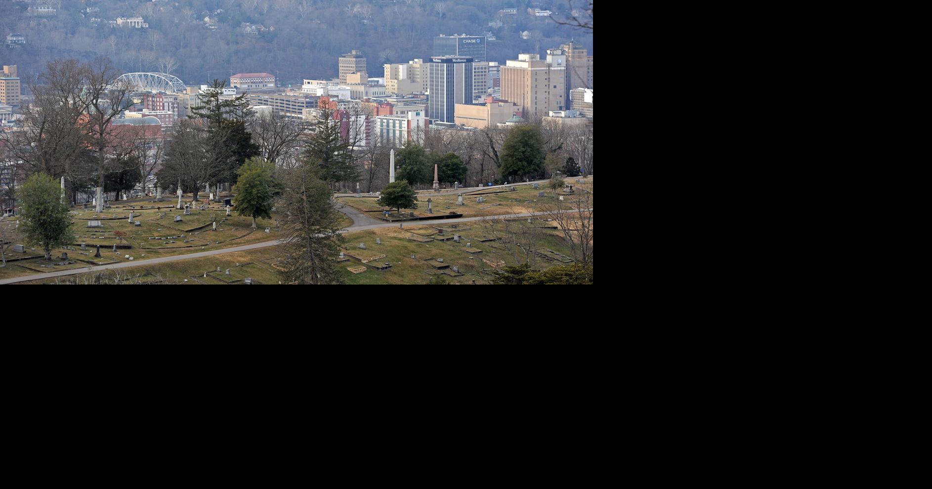 Spring Hill Cemetery and Charleston skyline | | wvgazettemail.com