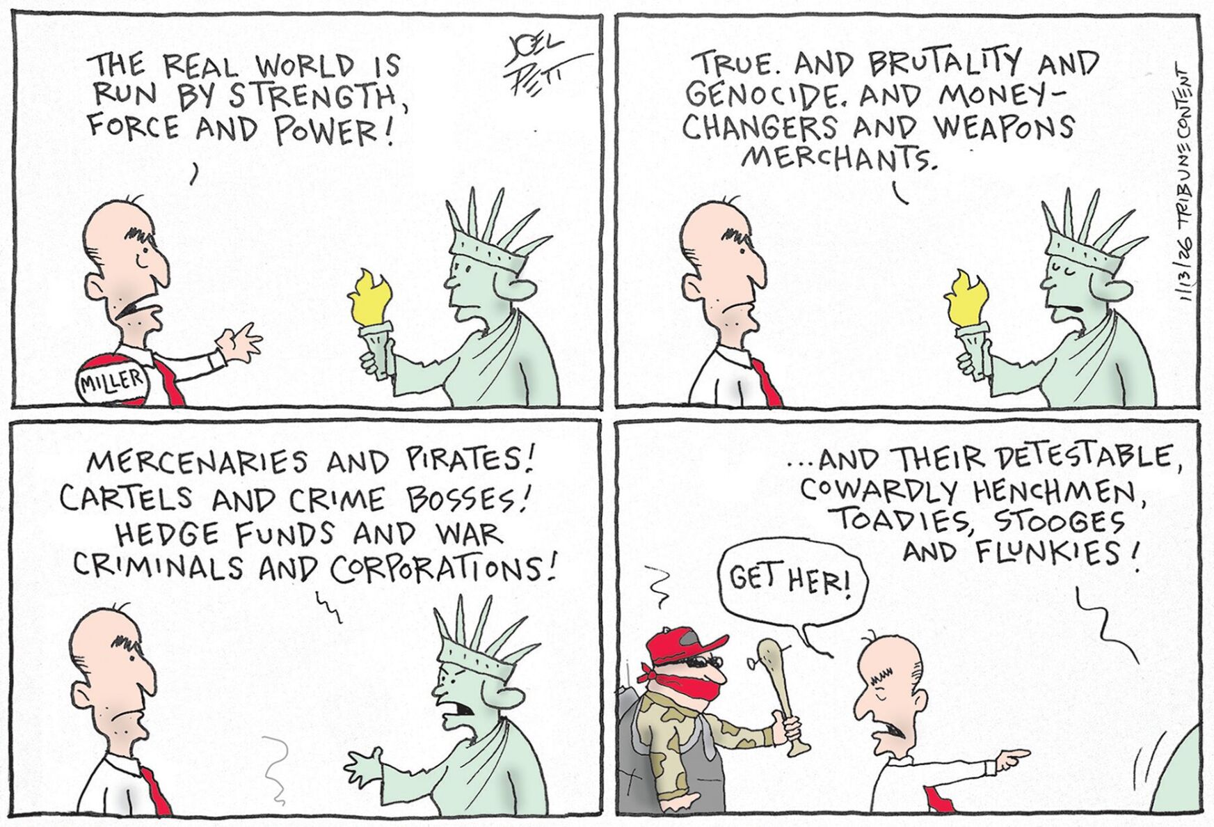 Gazette-Mail cartoon: January 14, 2026 | Editorial Cartoon ...