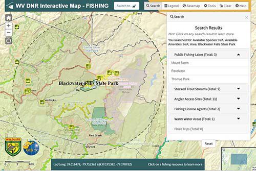 DNR introduces updated, interactive map | Metro Kanawha | wvgazettemail.com
