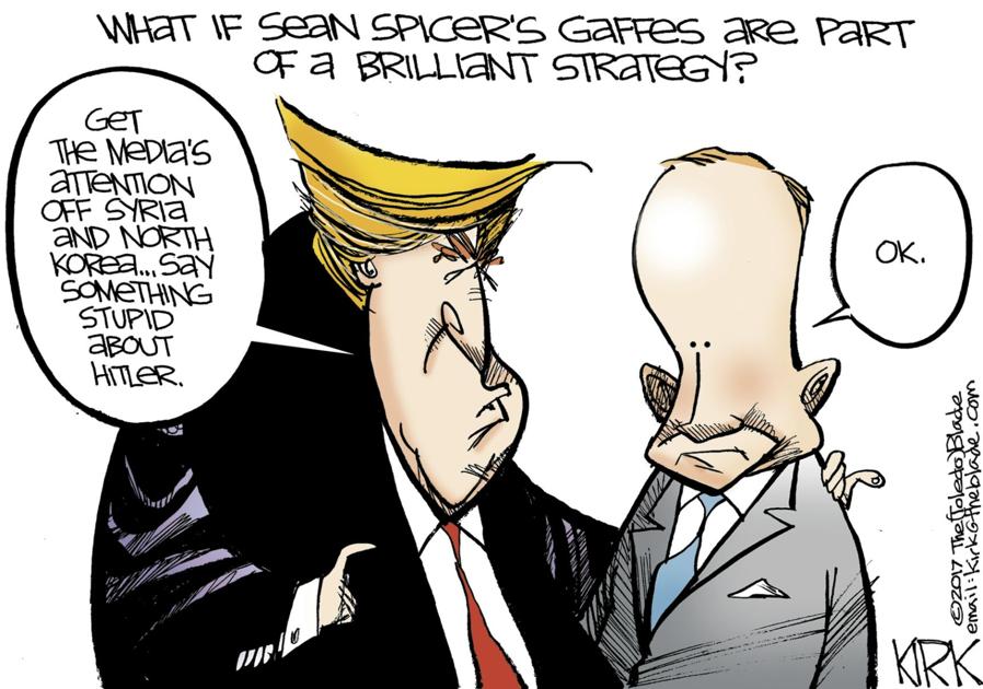 Daily Mail cartoon: April 14, 2017 | Opinion | wvgazettemail.com