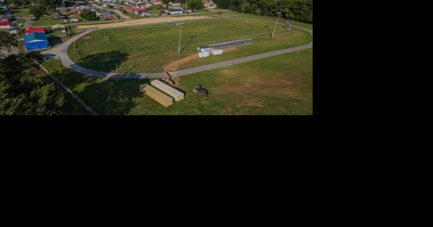 East Bank Middle School football's Calvert Field facilities | Education ...