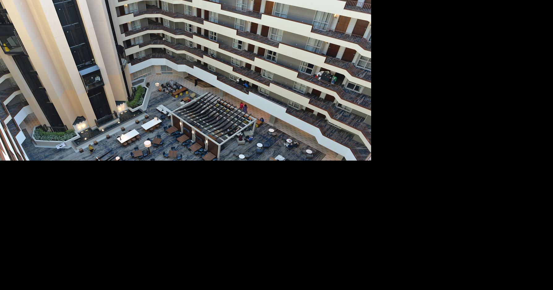 Interior atrium, Embassy Suites Hotel | | wvgazettemail.com