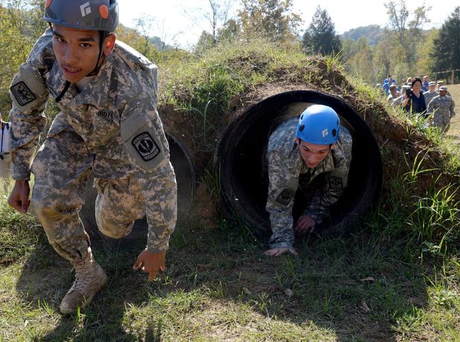 Photos: Capital opens new JROTC obstacle course | Education ...