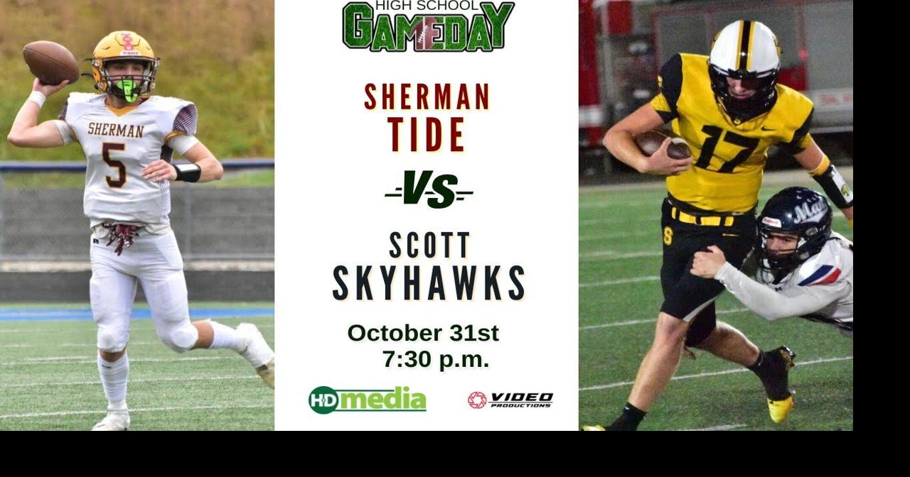 Sherman vs. Scott: High School Football | HD Media Gameday ...